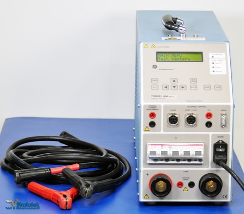 Programma TORKEL 860 Multi Battery Load Unit Megger Battery Test NIST ...
