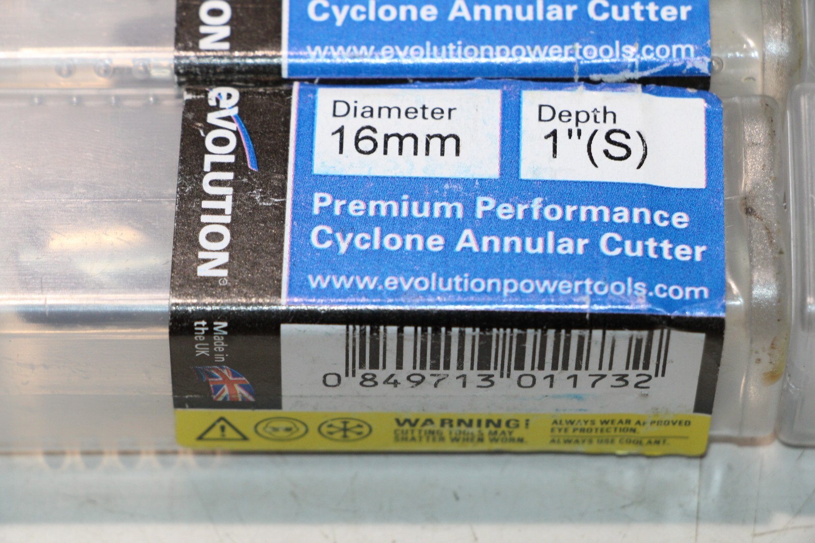 Evolution CC625 - 5/8 in. Width x 1 in. Depth Annular HSS Cutter with 3 ...