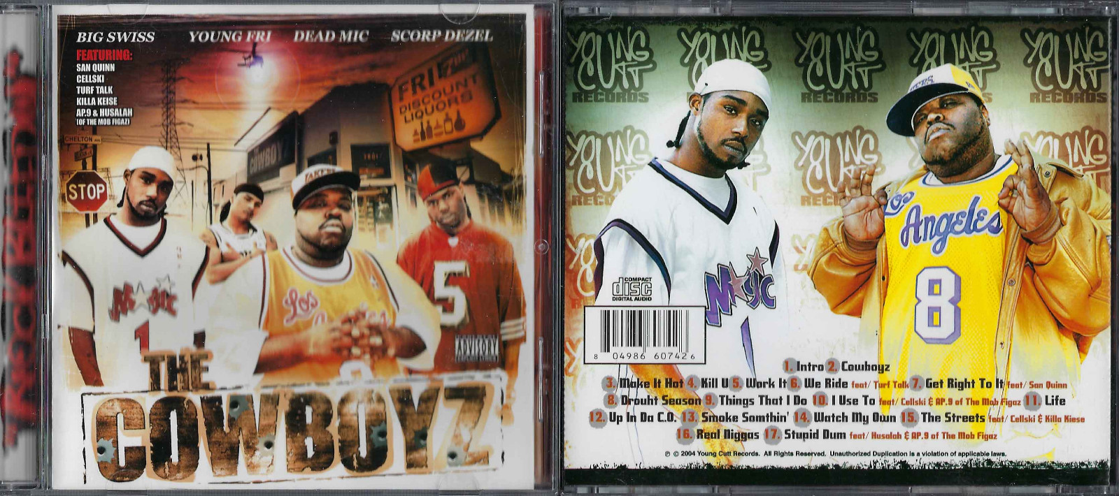 The Cowboyz - Block Bleedin Colorado Rap G-Funk San Quinn Cellski ...