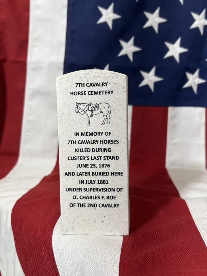 Seventh Cavalry Horse Cemetery Marker | eBay