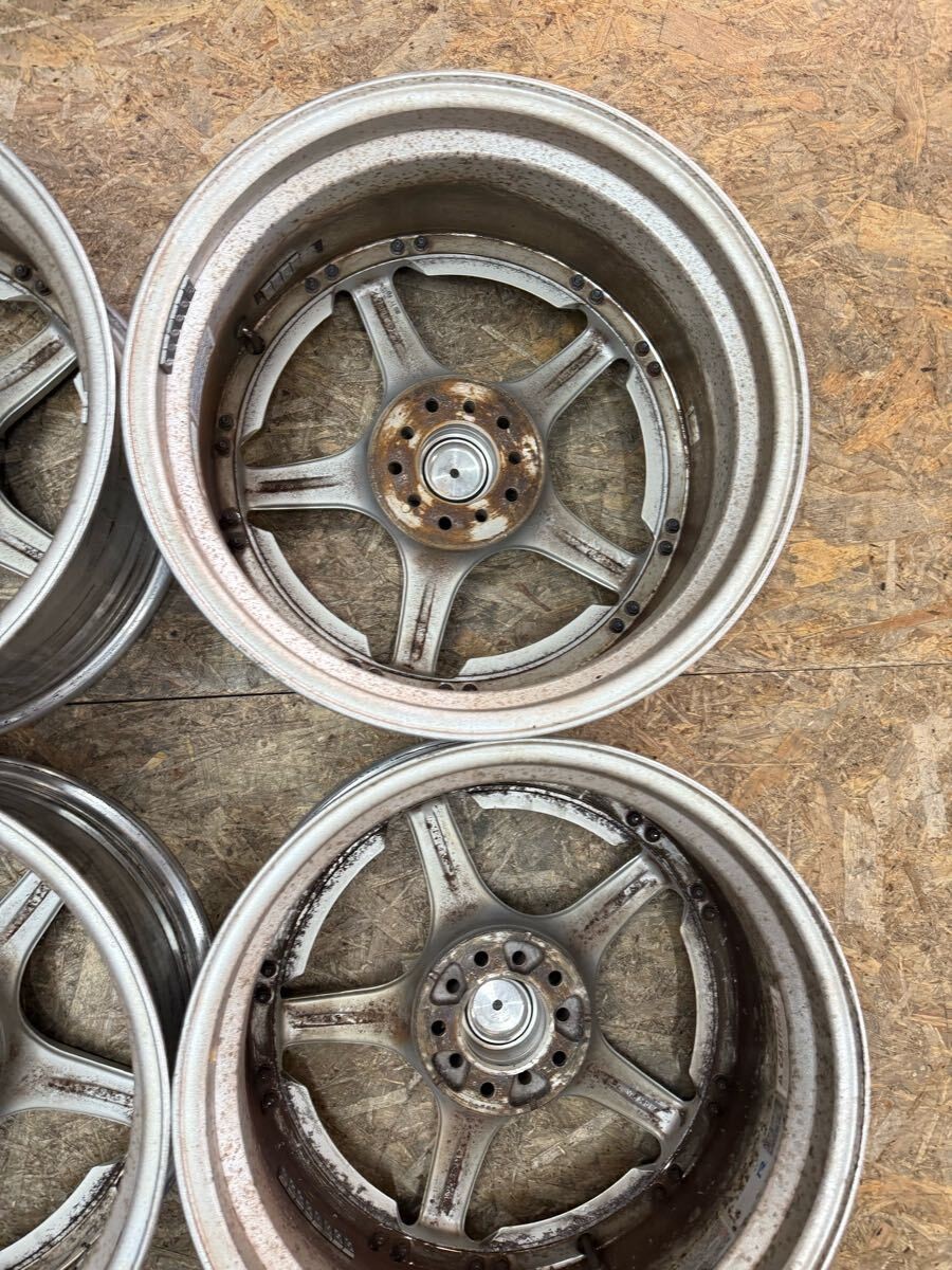 JDM Wheels RAYS 18x8/9 5x114.3 35/42 Volk Racing SF Challenge Set4 | eBay