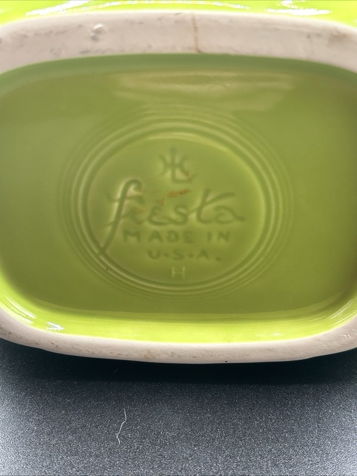 Fiesta Disc Pitcher Chartreuse Green, Homer Laughlin, Fiestaware ...