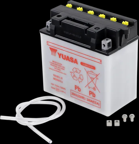 Conventional Yumicron Dry Battery YB16CL-B - 40.6 WaveRunner GP1800 17 ...