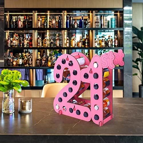 21st Birthday Party Table Decoration Ideas