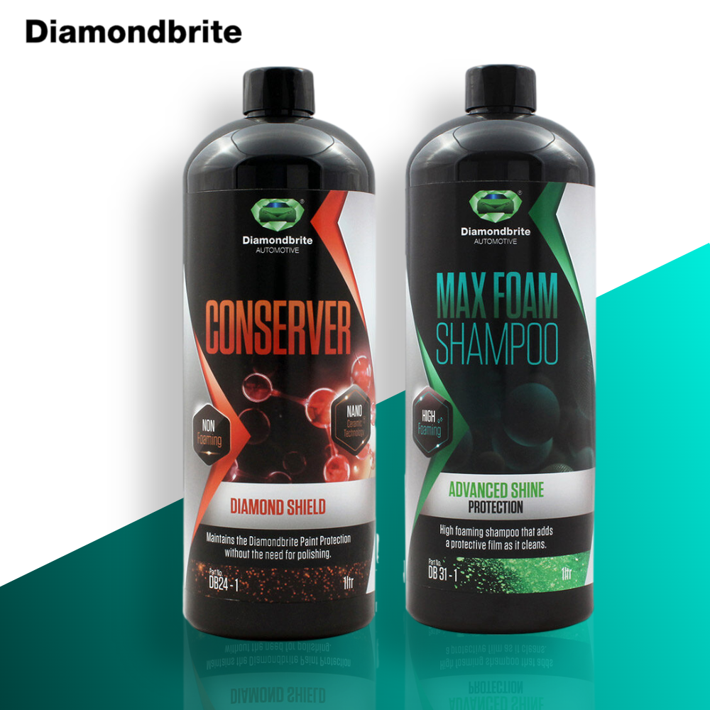 Diamondbrite Special Saver Pack Shampoo And Conserver Car Care Cleaning ...