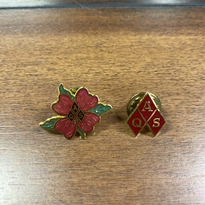 Vintage QAS Quality Assurance Specialist Collectible Lapel Pin Tie Tac ...