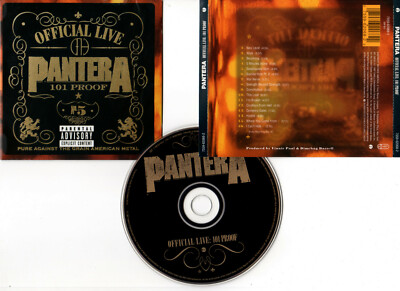 PANTERA "Official Live - 101 Proof" (CD) 1997 | eBay