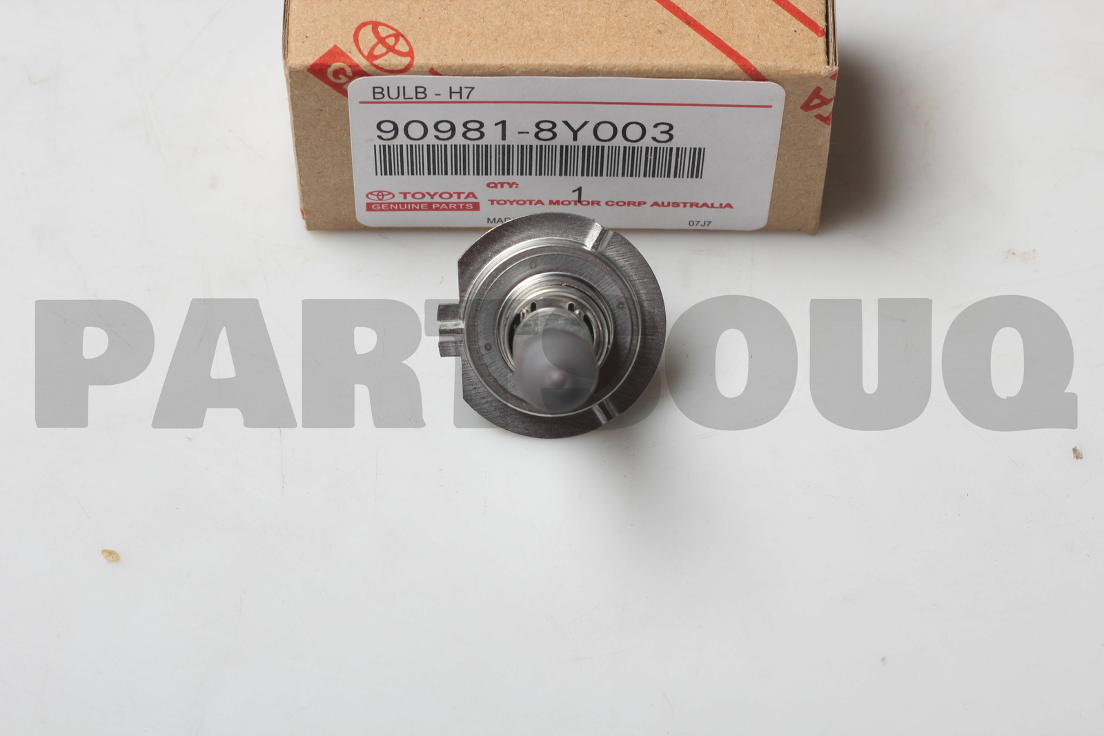 909818Y003 Genuine Toyota BULB(FOR HEADLAMP, NO.2) 90981-8Y003 | eBay