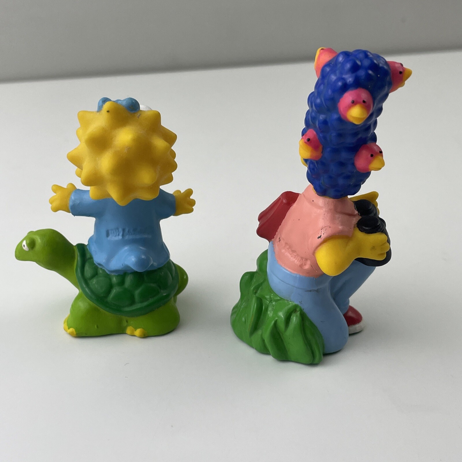 Maggie Marge Simpsons Family Burger King Toy Lot of 2 Camping Figures ...