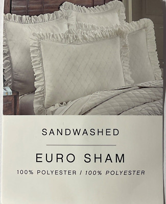 Euro Shams Sandwashed 26 in x 26 in | eBay