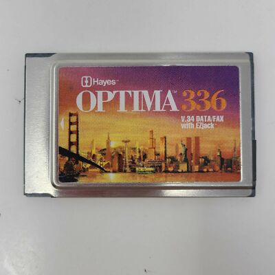 Hayes OPTIMA 336 V.34 Data/Fax Card With EZjack Model 5347US | eBay