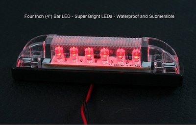 LED Bar Light - Heavy Duty, Water resistant 12 Volt DC LED courtesy ...