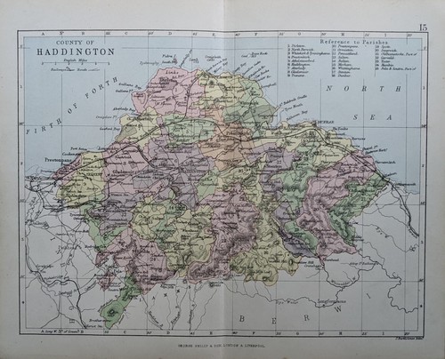 1891 SCOTLAND COUNTY MAP INVERNESS CAWDOR DORES ALVIE GLENELG DUTHIL ...