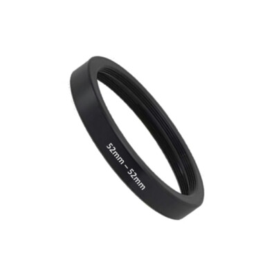 52mm - Female to Female Internal Thread Filter Adapter Coupling Ring 52 ...