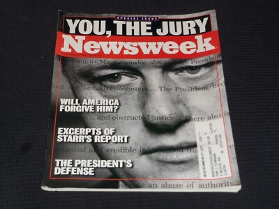 Newsweek September 21, 1998 You, The Jury Cover Special Issue | eBay