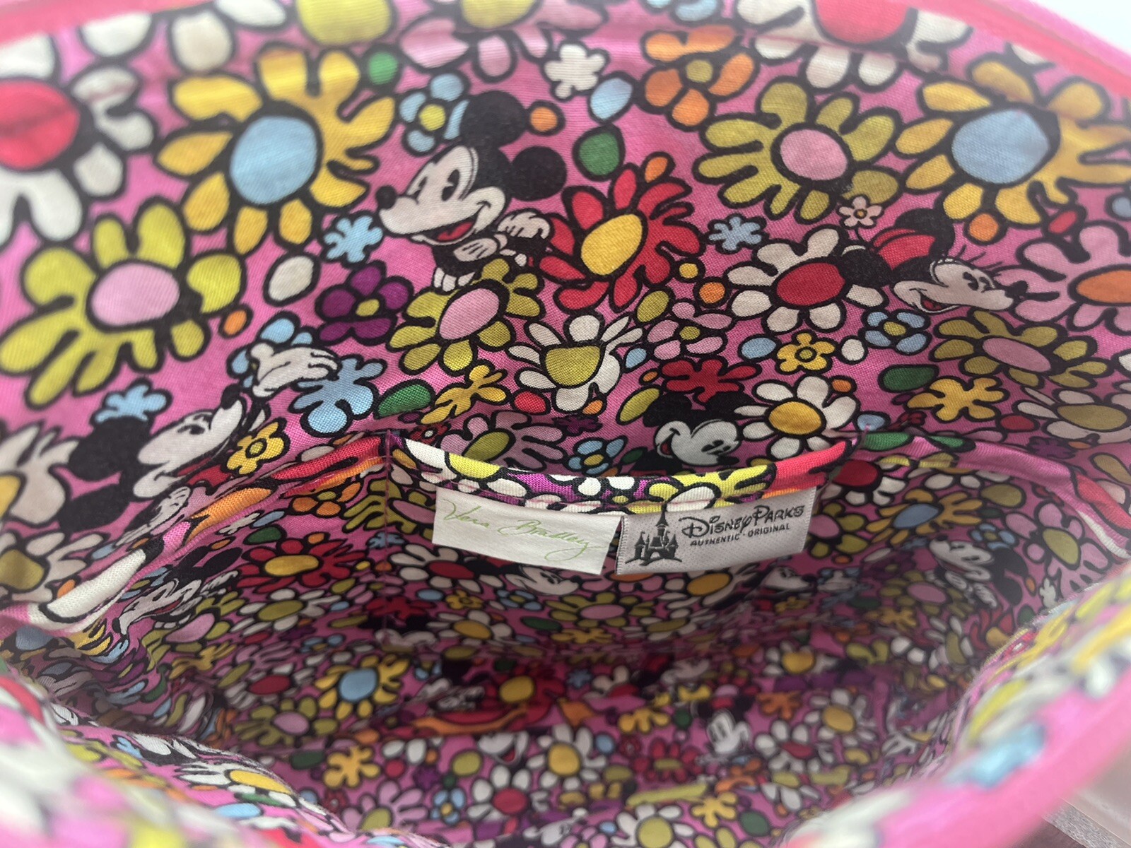 VERA BRADLEY DISNEY MOUSING AROUND HIPSTER CROSSBODY MICKEY MINNIE | eBay