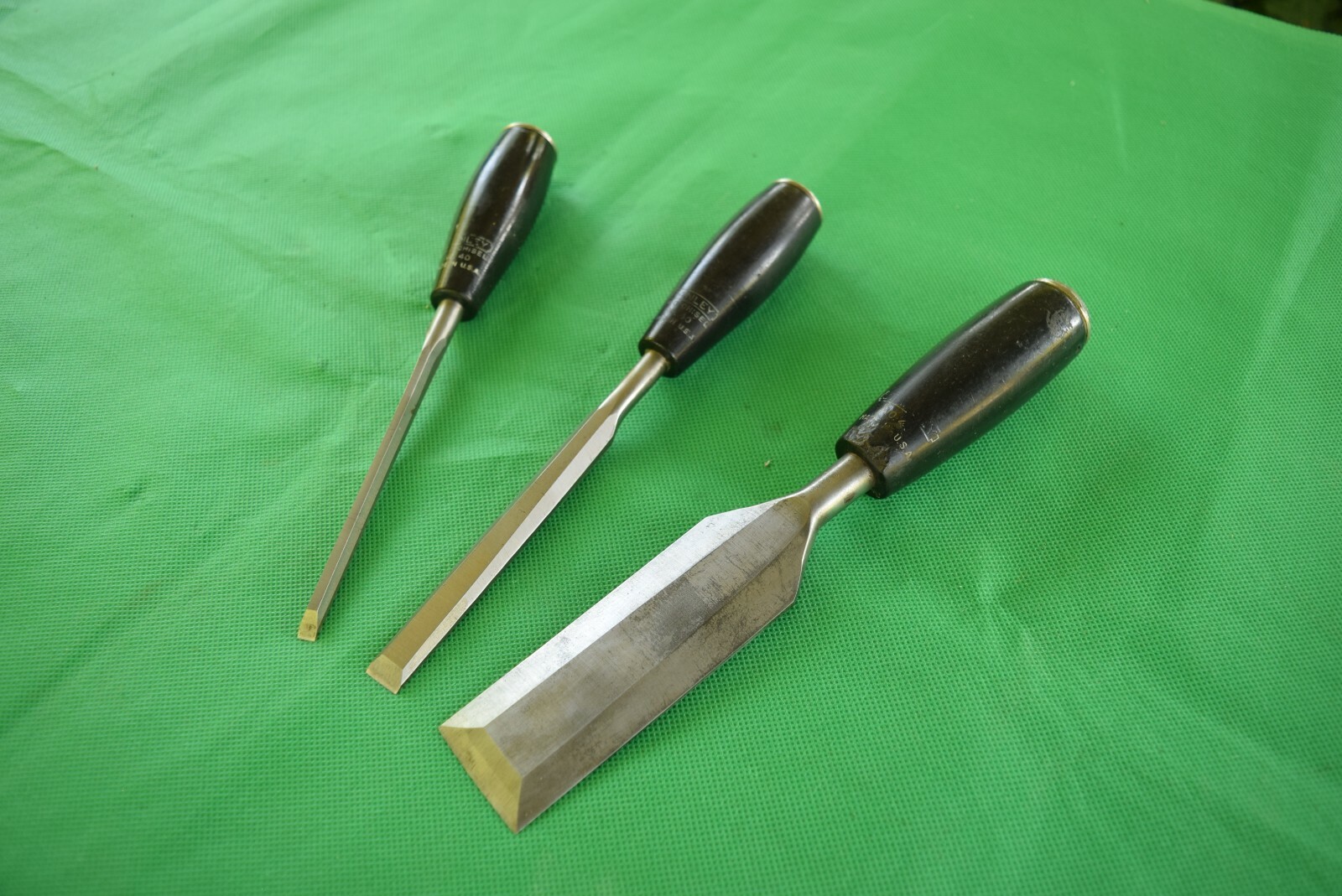 Vintage Stanley #40 Everlasting Chisel Set (1/4", 1/2", 1 1/2") | eBay
