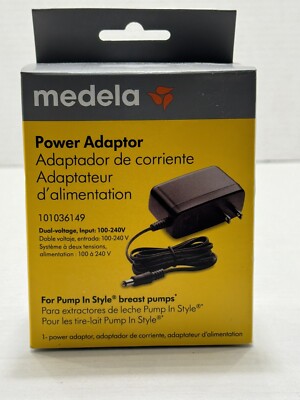 Medela Pump in Style Advanced Power Adaptor, Dual Voltage 110-240V ...