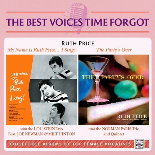 Ruth Price My Name Is Ruth Price I Sing! + The Party's Over (2 LP ON 1 ...