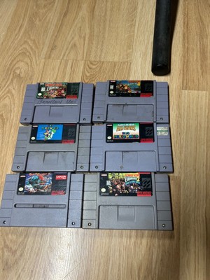 super nintendo games lot snes | eBay