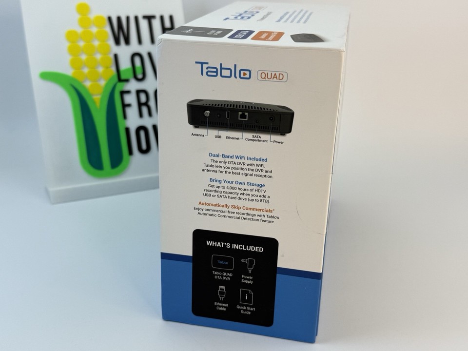 Tablo Quad (4 Tuner) HARD TO FIND Over-The-Air [OTA] Digital Video ...