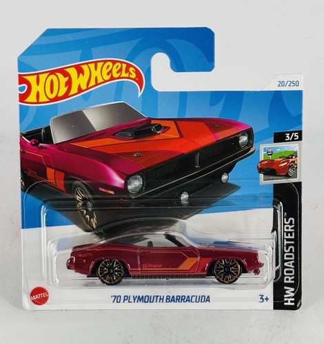 Hot Wheels HW Roadsters - ‘70 Plymouth Barracuda | eBay