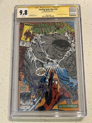 The Amazing Spider-Man #328 (Marvel 1990) SS CGC 9.8 SIGNED!! Todd ...
