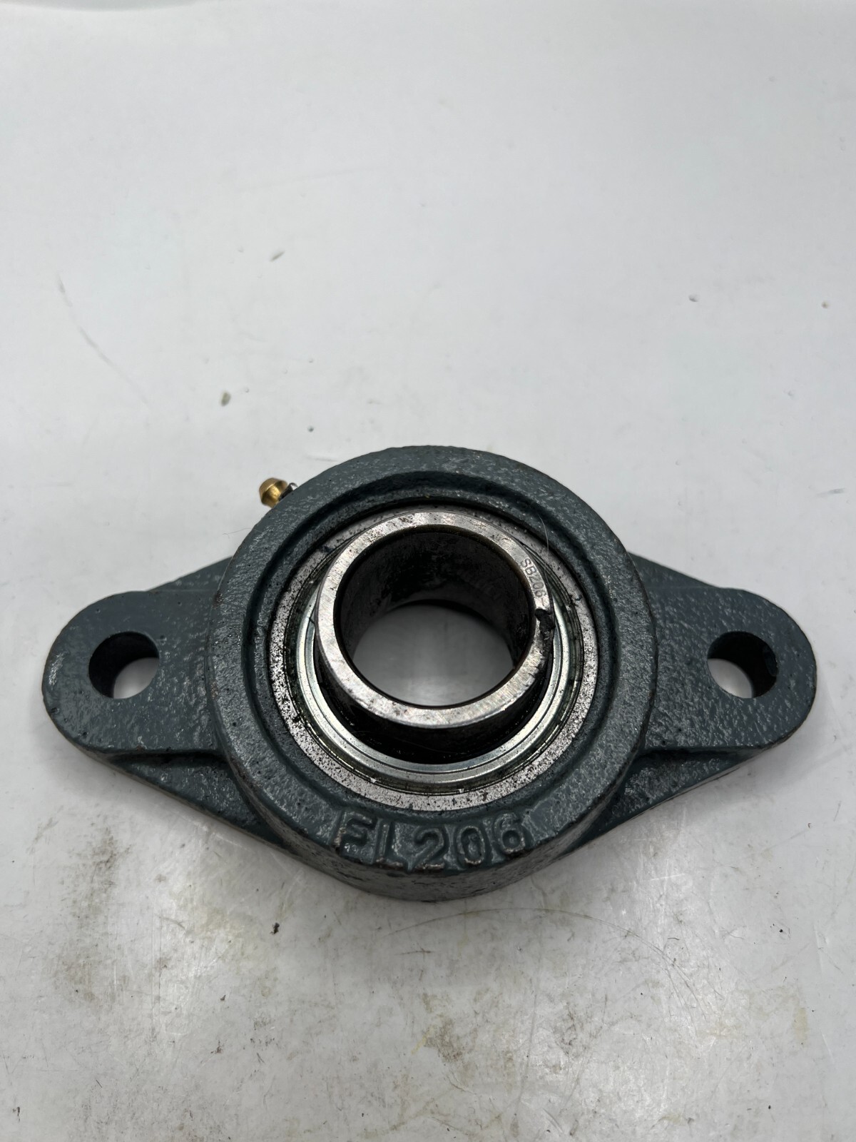 (QTY 1) SB206 Bearing FL206 Flanged Bearing / Housing | eBay