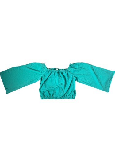 Women’s Love j Off The Shoulder Turquoise Blouse Size XL | eBay