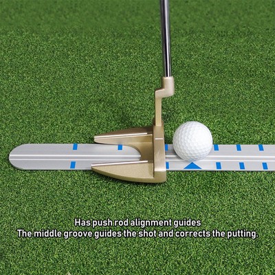 Golf Putting Alignment Rail Putter Ruler Beginner Golfer Golf Training ...