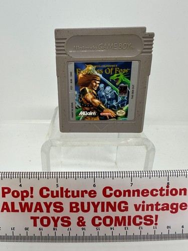 1990 Nintendo Game Boy Acclaim Wizards And Warriors X Fortress of Fear ...