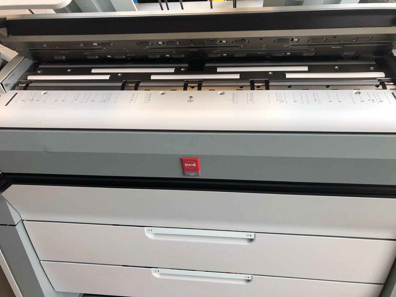 CANON OCE COLORWAVE 700 LARGE FORMAT COLOUR PRINTER & LARGE FORMAT ...