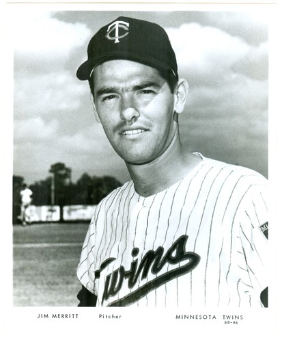 Jim Merritt Vintage 1968 Minnesota Twins Team Issued 8x10 Photo 68-46 ...