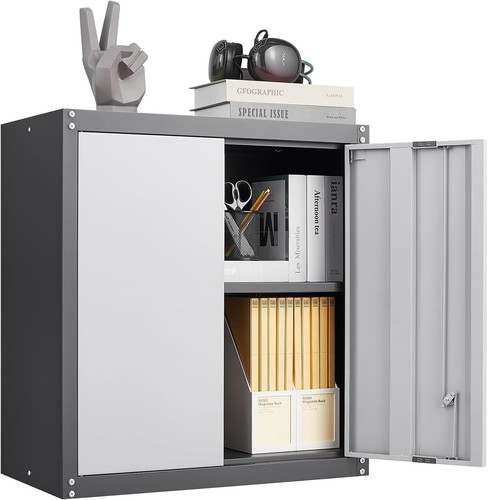 Metal Wall Cabinet Storage,Locking Storage Cabinet with Shelves,Hanging ...