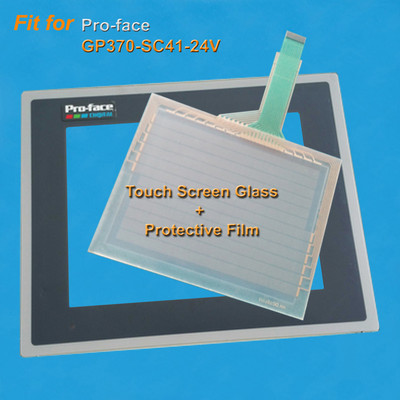 Touch Screen Glass + Protective Film for Pro-face GP370-SC41-24V 1-Year ...
