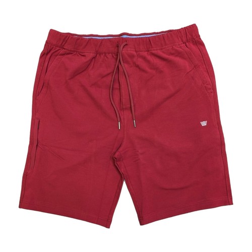 Mack Weldon Mens XL Red Ace Sweatshort Knit Drawstring Stretch Sweat ...
