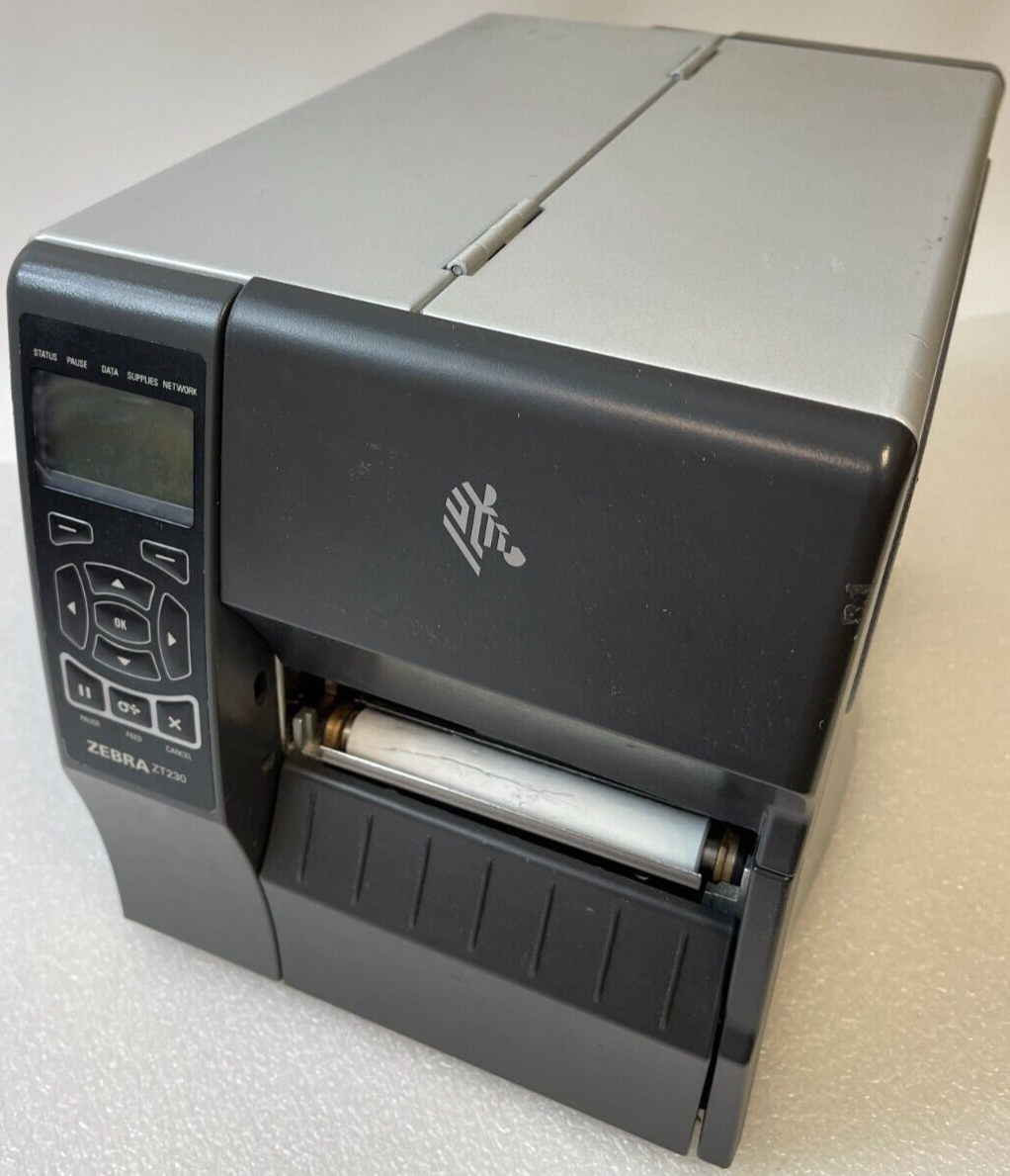 Zebra ZT230 DT/Thermal Label Printer USB Serial Ethernet Zt23042 ...