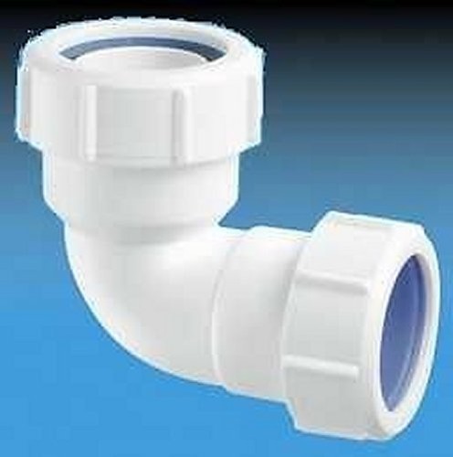 Waste pipe adapter UK to European (1 1/4" to 32mm) McAlpine MS4-ISO 90 ...