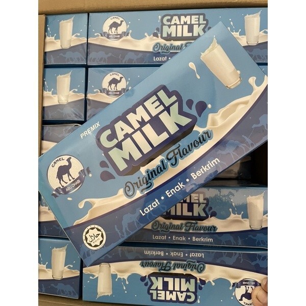 5 BOXES (100 sachets) x 25g Original Camel Milk Powder Halal Pure + DHL ...