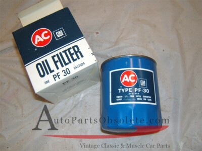 1973 1974 1975 76 1977 Pontiac Firebird Trans Am oil filter early style ...