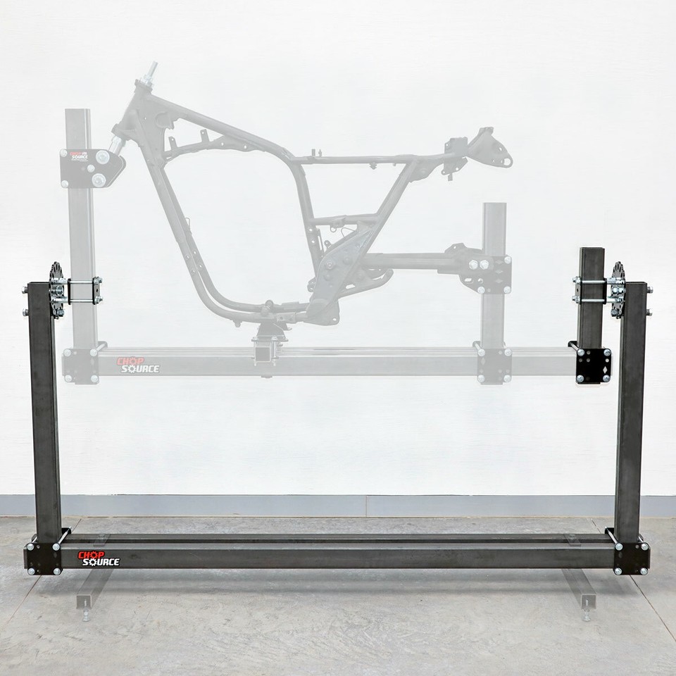 Chop Source Rotisserie Stand - Rotating Bicycle Frame Jig / Fixture ...
