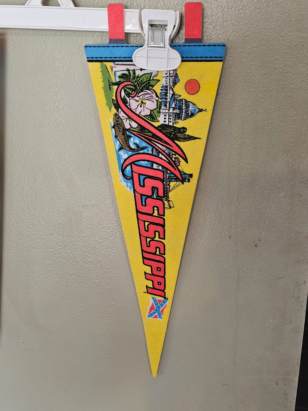 MISSISSIPPI STATE DESTINATION VINTAGE FELT PENNANT 2/12/24 | eBay