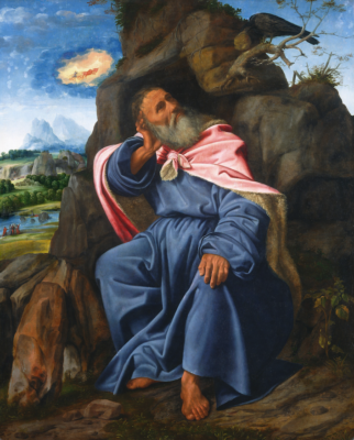 Elijah Bible Painting