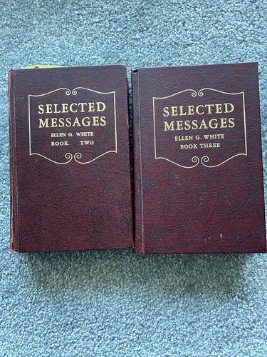 Selected Messages, Book 2 & 3 by Ellen White, Very Good | eBay