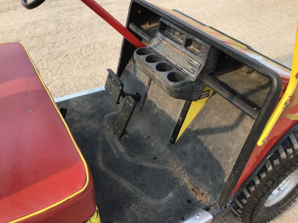 1992 EZ-GO gas powered gold cart- custom paint! | eBay