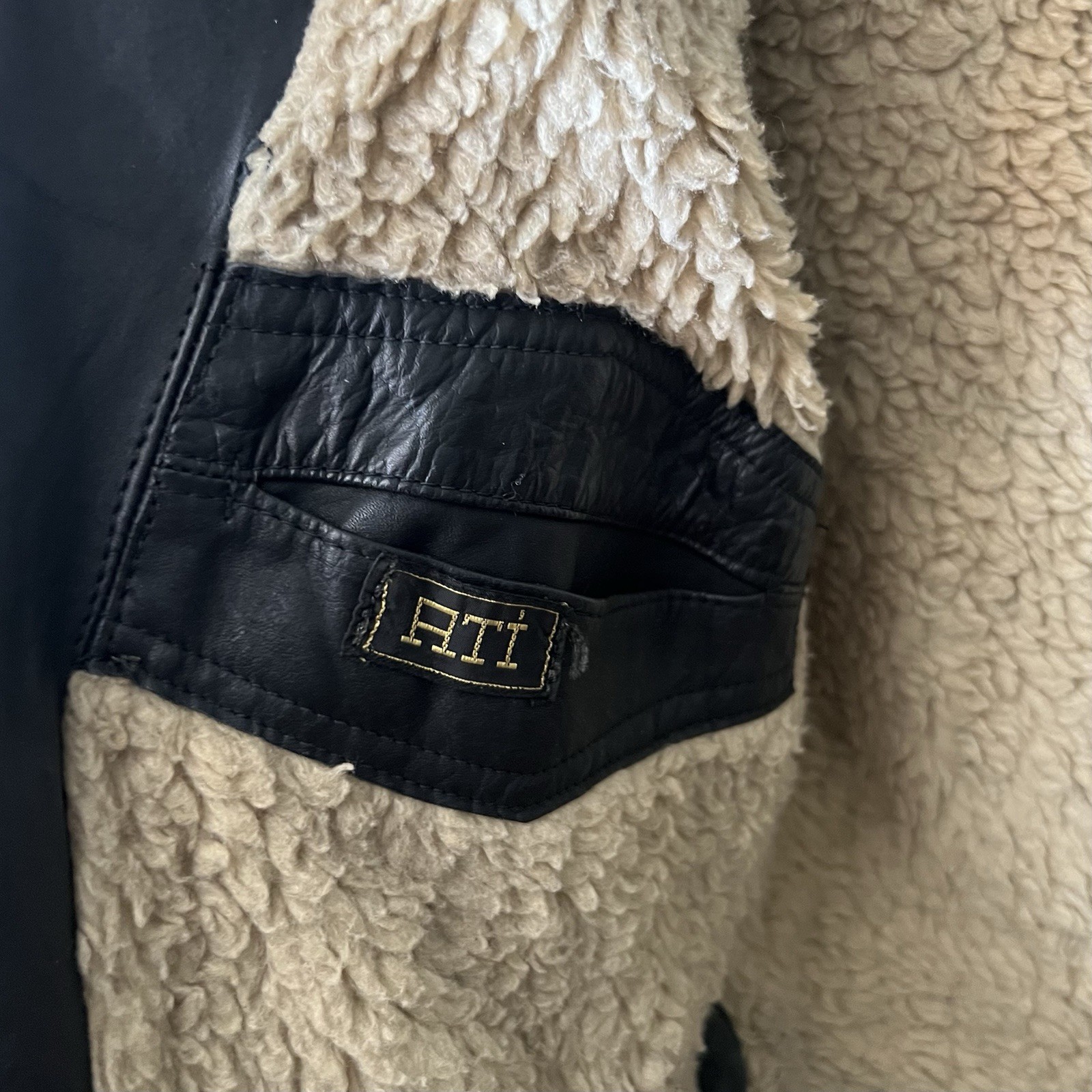 RARE Vintage Echtes Leder Leather Jacket - Gem