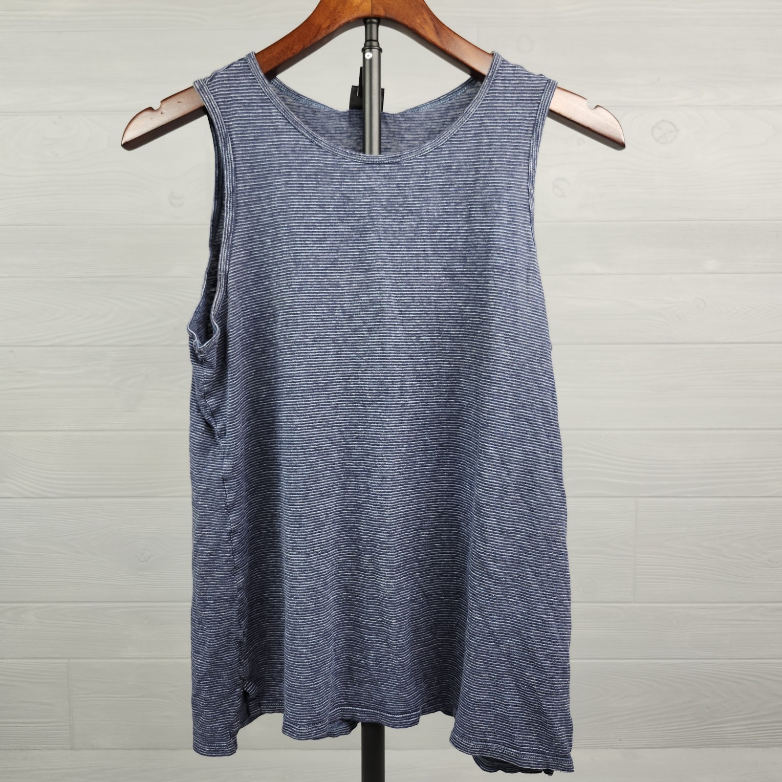 Patagonia Blue Striped Hemp Blend Tank Top Womens Size Small | eBay