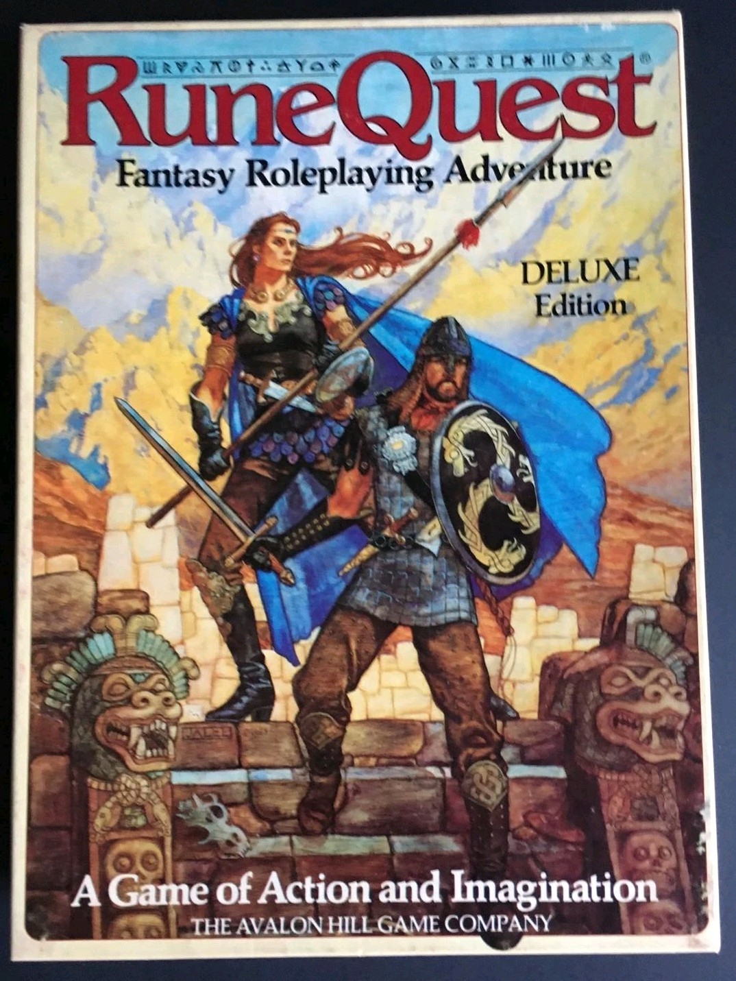 RUNEQUEST DELUXE Edition Boxed Set. Avalon Hill 3rd Edition 1984 | eBay UK