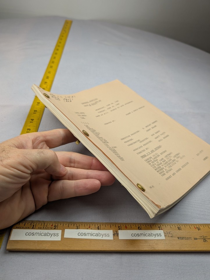 General Hospital script ABC TV June 28 1988 soap opera | eBay