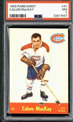 1955 Parkhurst #41 Calum Mackay - PSA 7 (High End) | eBay